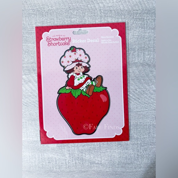 Office | Strawberry Shortcake Water Resistant Sticker Decal | Poshmark